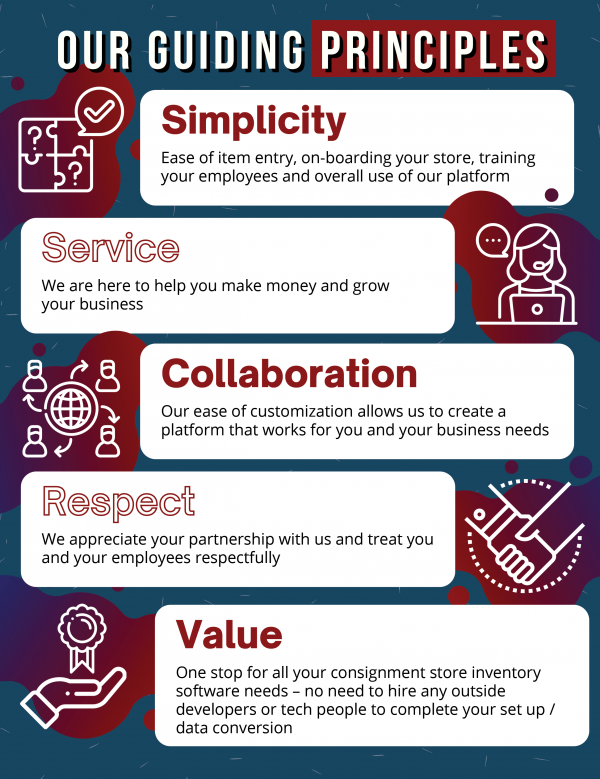 Our Guiding Principles - Aravenda Consignment Software